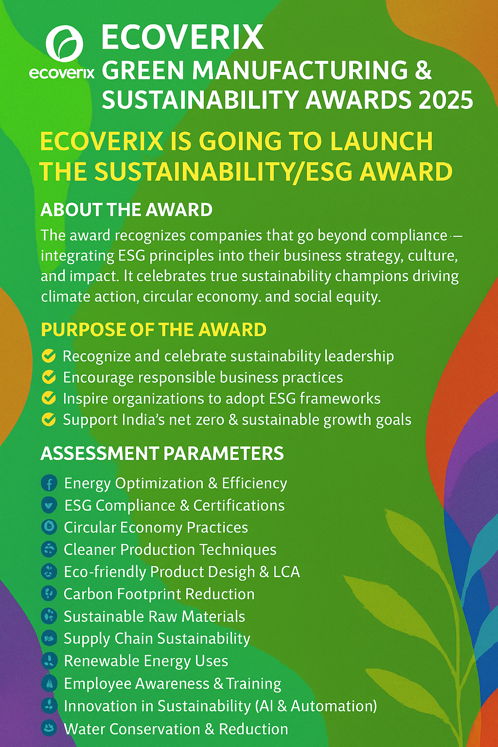 AWARDS BY ECOVERIX – ecoverix